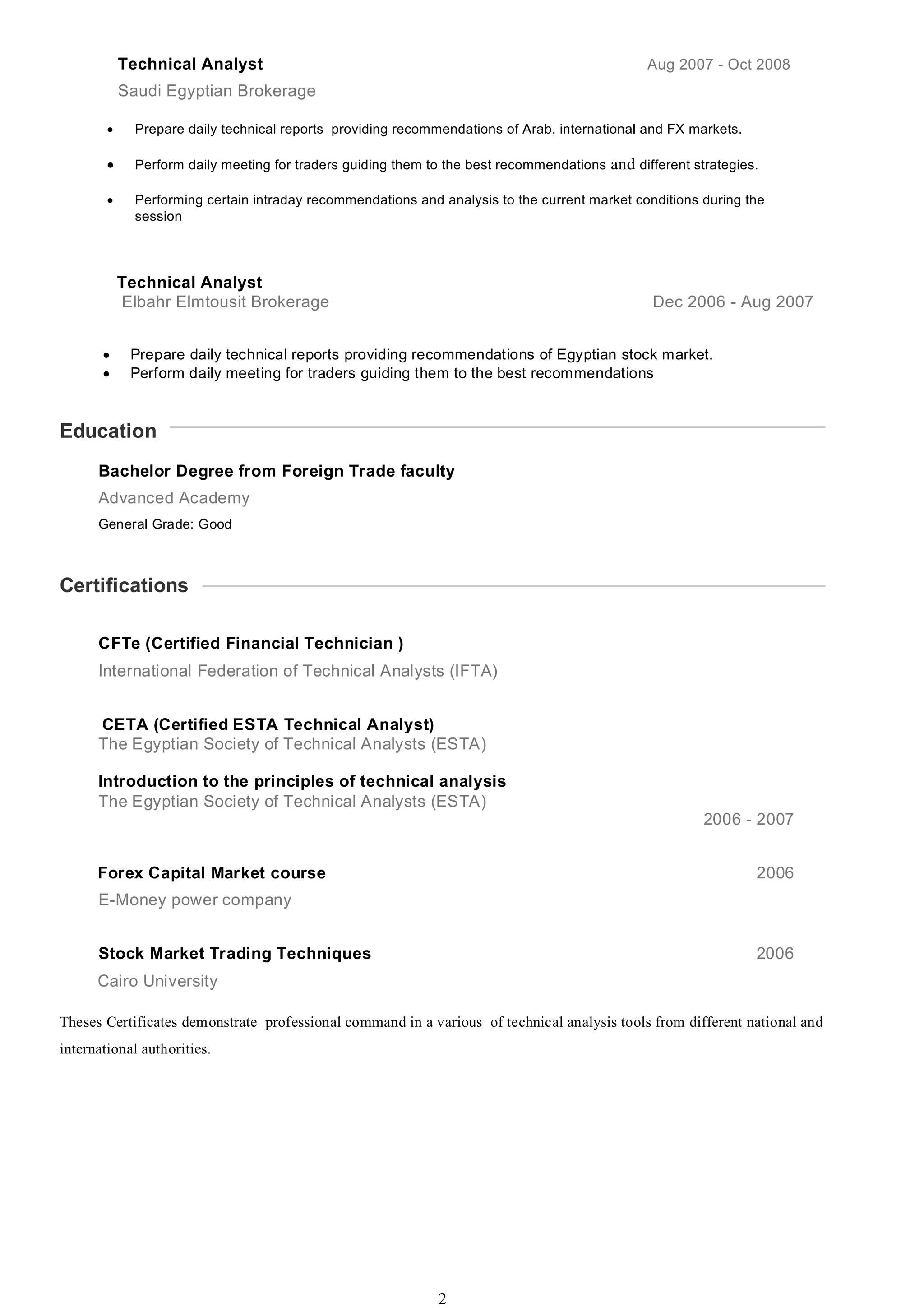 Mohamed Ismail CV | PDF