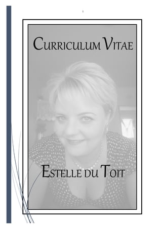 CURRICULUM VITAE ESTELLE JOHANNESBURG | PDF