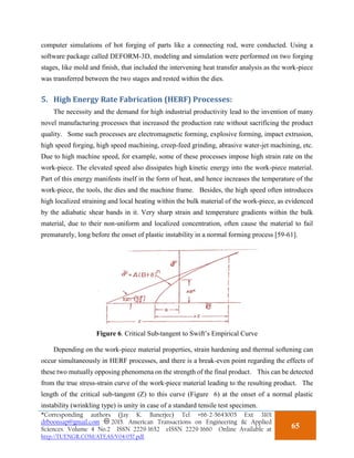 Problems of Heat, Mass and Momentum Transfer in Manufacturing Processes ...