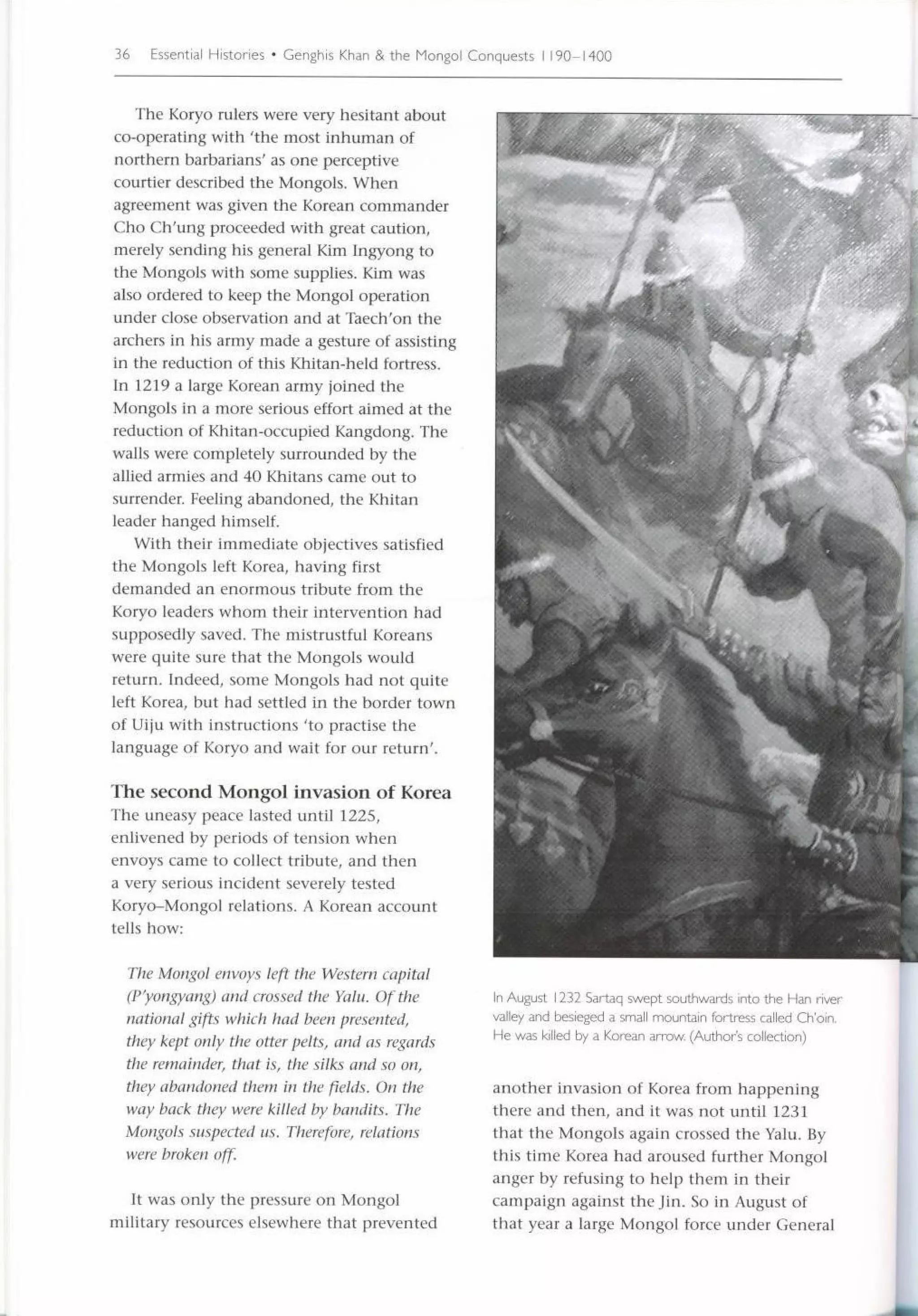 genghis khan & the mongol conquests 1190-1400 | PDF