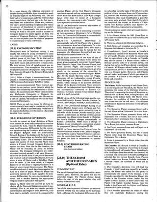 Empires of the Middle Ages SPI Rules | PDF