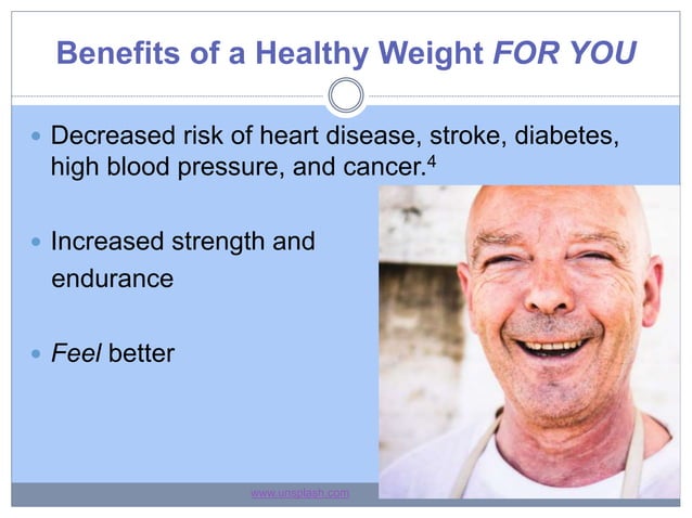 Healthy Weight Presentation | PPTX