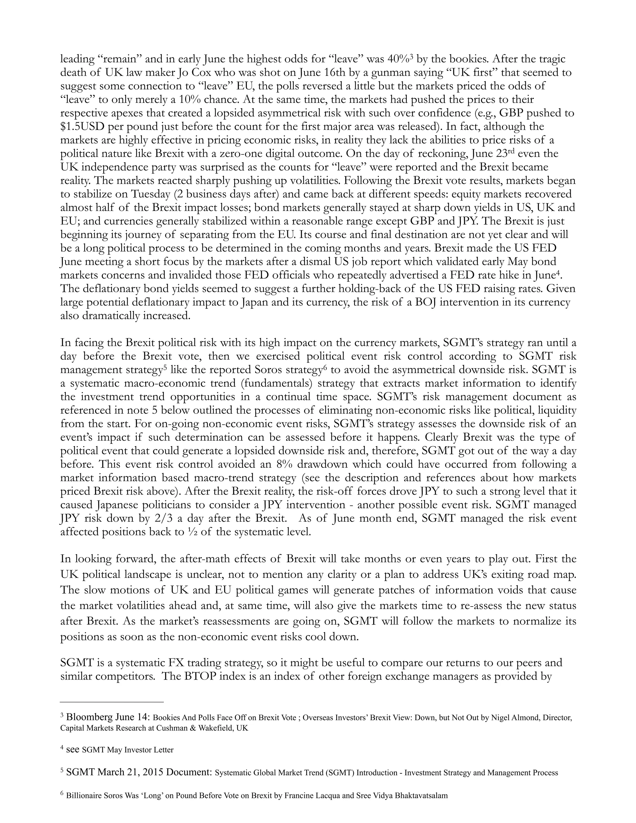 SGMT June 2016 Investor Letter Final | PDF