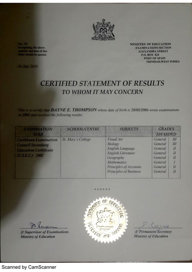 CXC & A Levels | PDF