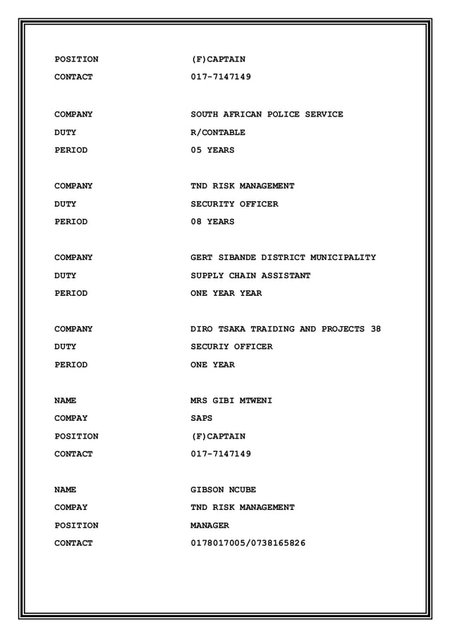 BLESSING CV - Copy | DOCX | Resume Writing and Advice | Job Search