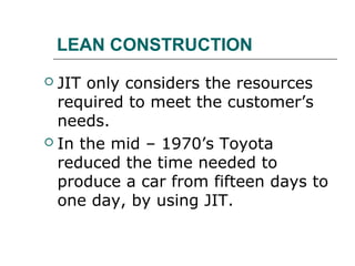 058 lean construction (2) | PPT