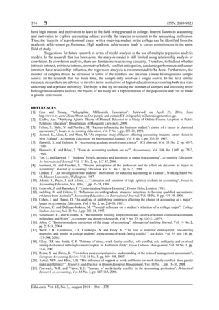 Study Motivation, Academic Performance and Commitment Career in ...