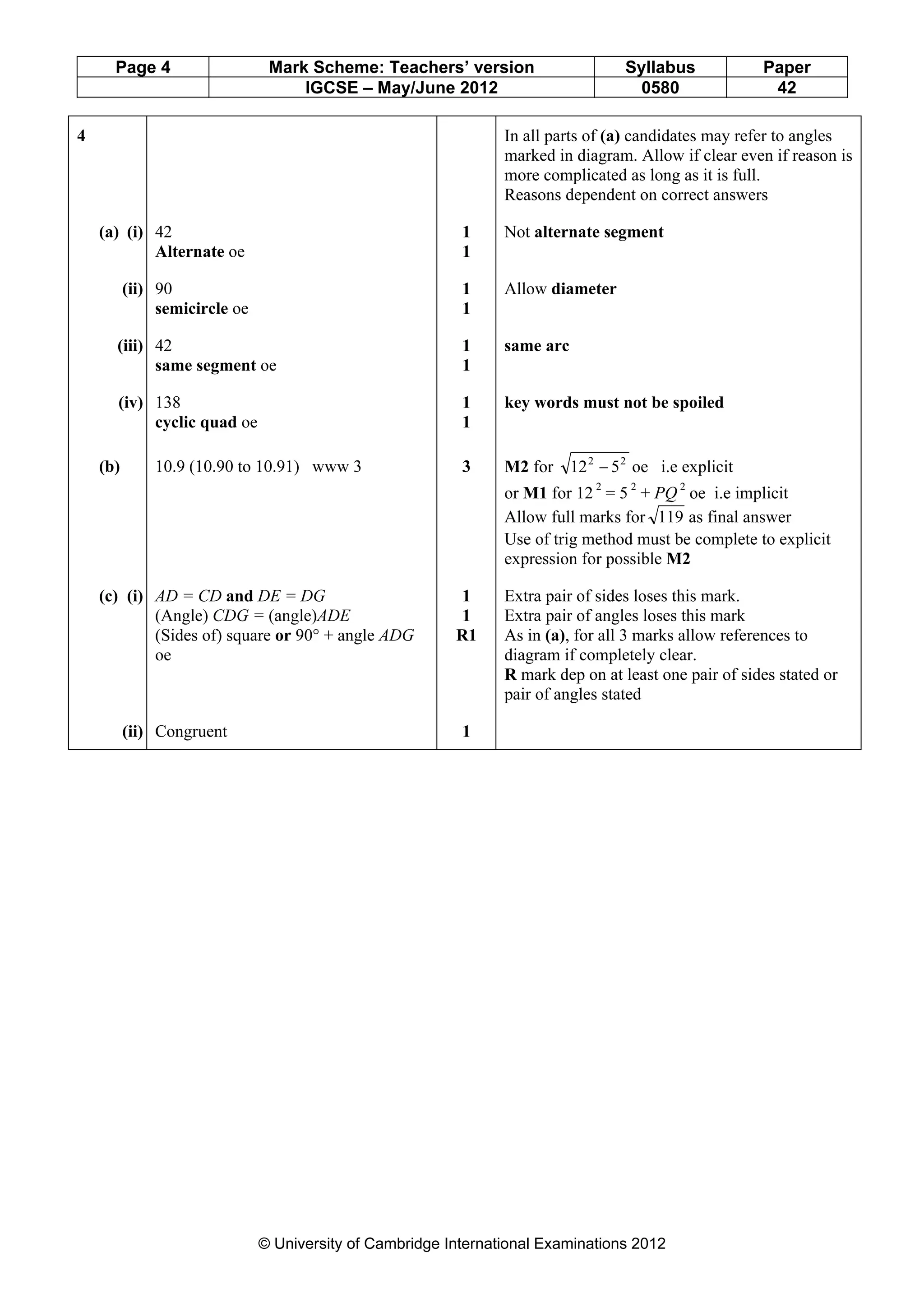 0580 s12 ms_42 | PDF