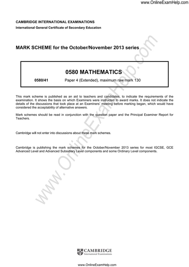 0580 w13 ms_41 | PDF