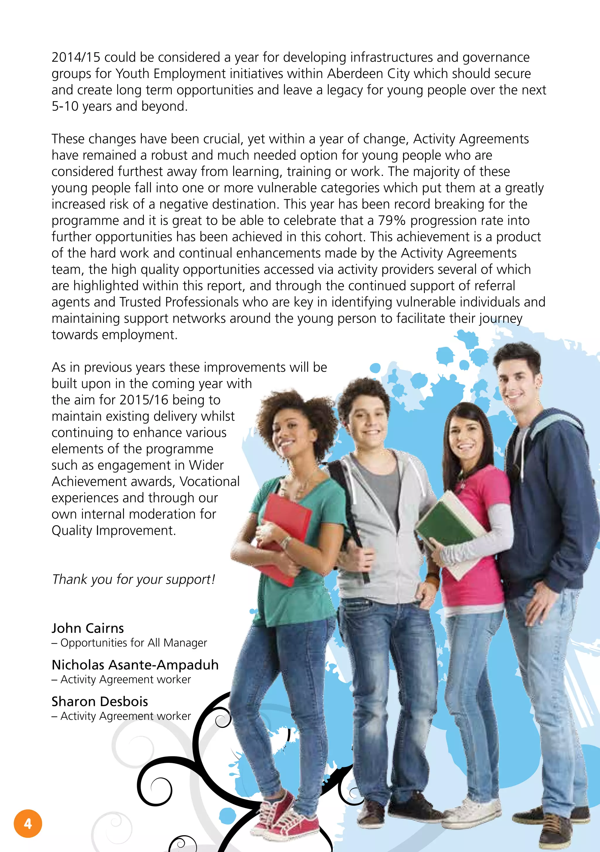 Activity Agreement EOYR 2015 - Final version | PDF