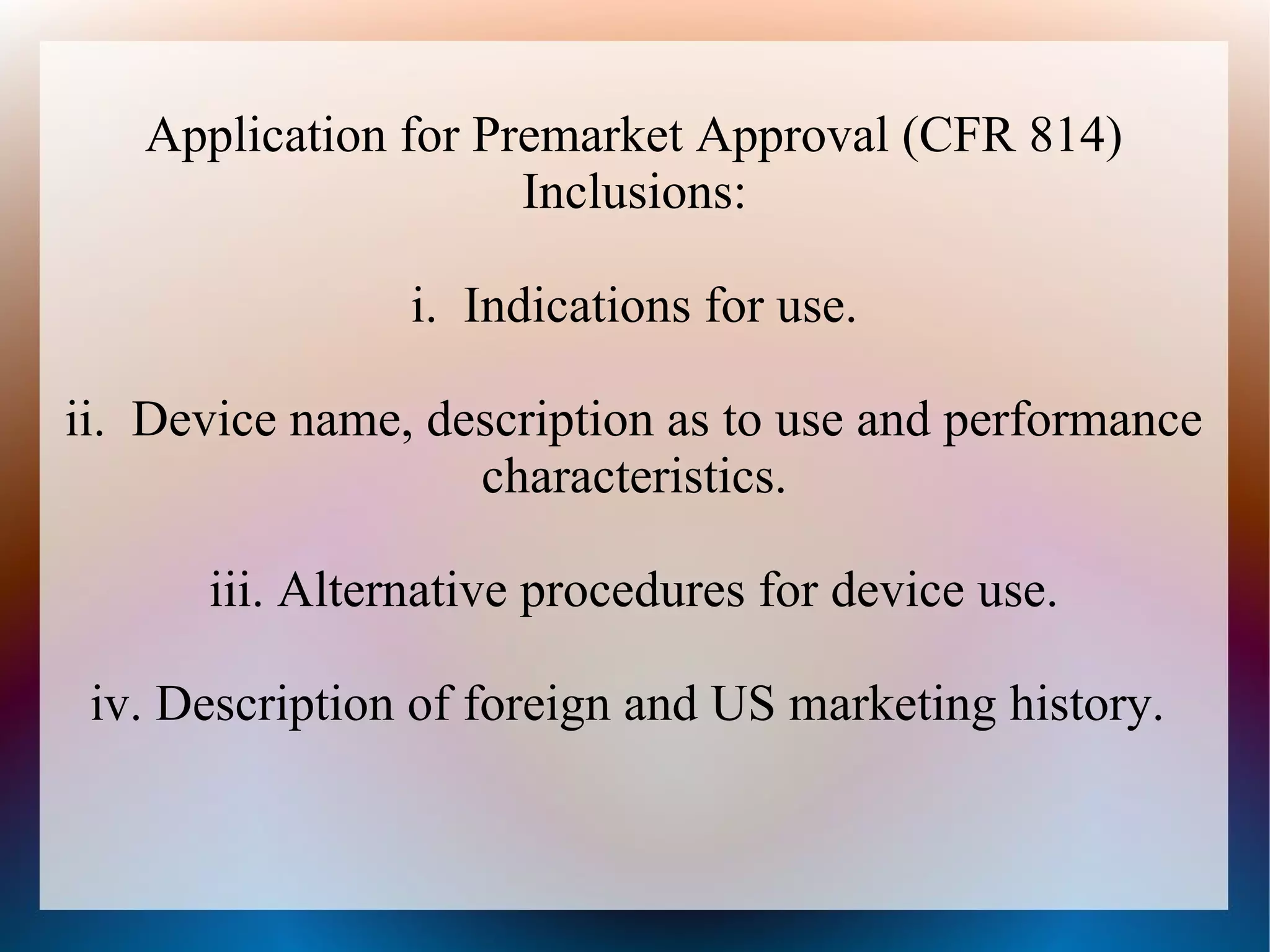 IDE_class III Devices PPT | PPT