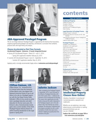 UCSD Catalog 2015 - Myfeatured profile | PDF