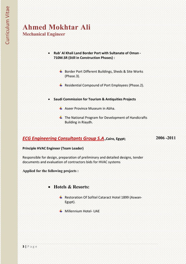 Mokhtar CV 01-12-2015 | PDF