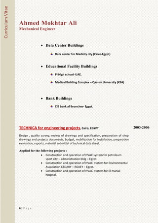 Mokhtar CV 01-12-2015 | PDF