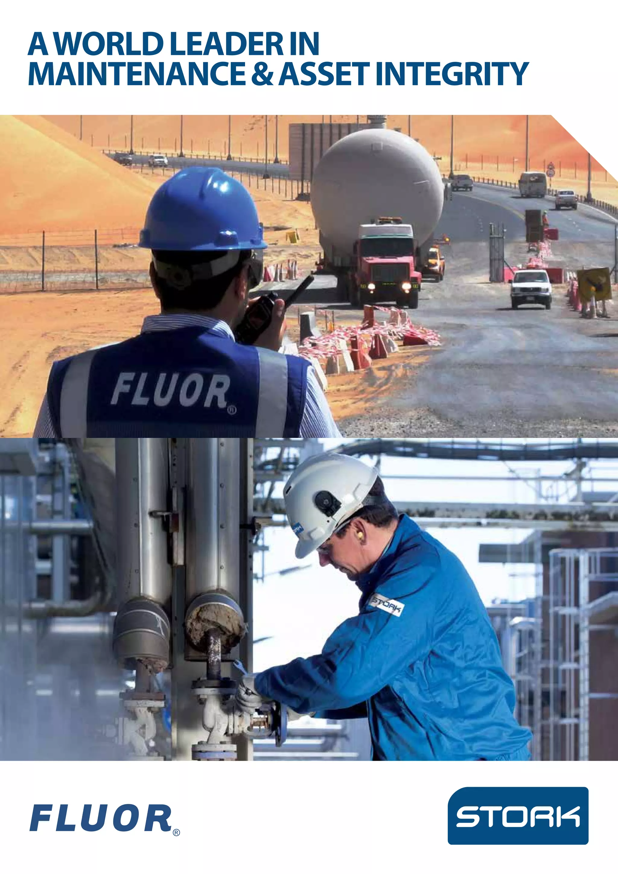 3 page Fluor Stork brochure | PDF | Business | Business and Finance