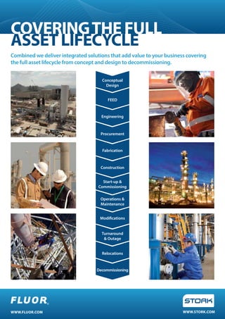 3 page Fluor Stork brochure | PDF | Business | Business and Finance