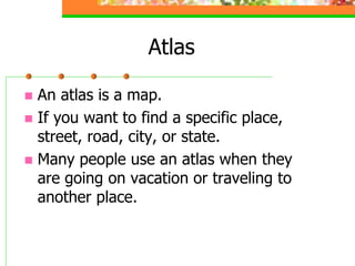 Reference materials | PPTX | Geography | Science