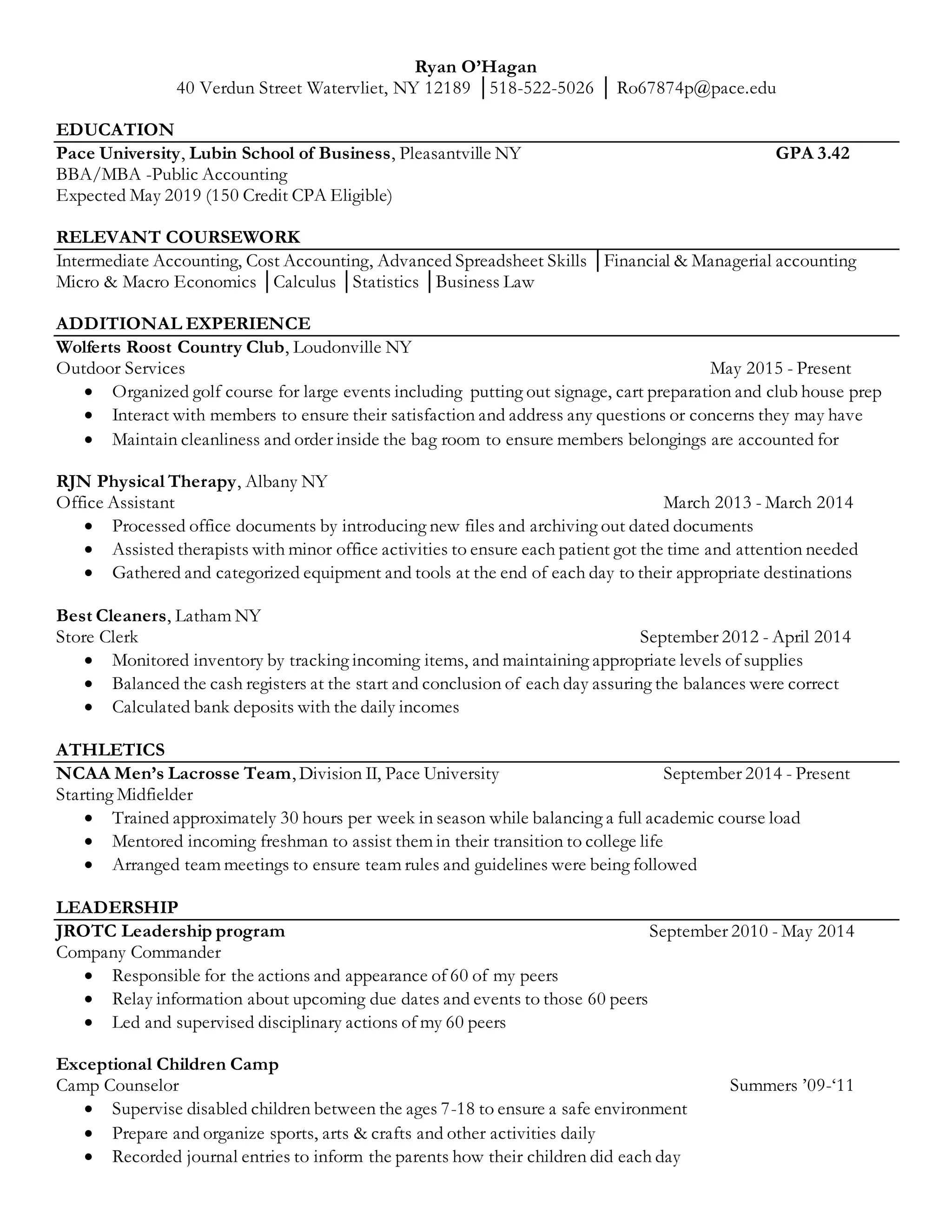 most updated resume | DOCX
