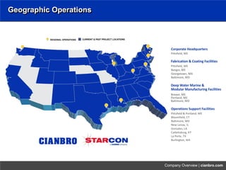 Cianbro_Intro_2015DRAFT | PPT