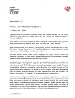 Recommendation letter from Mike Hall | PDF