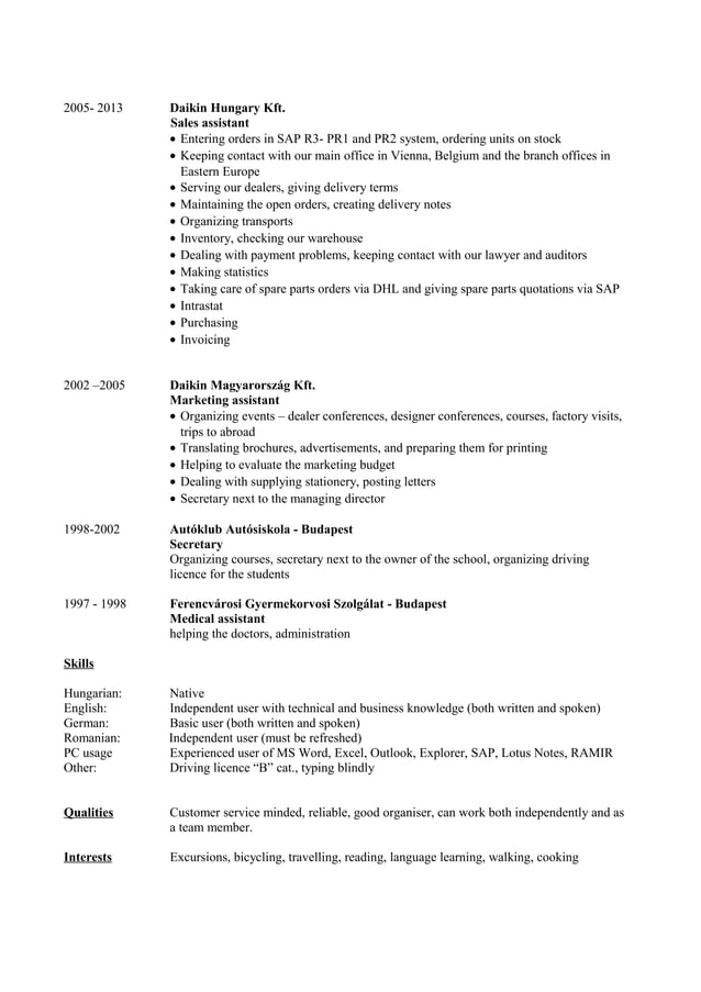 TothneRozsaKatalinCV | DOC