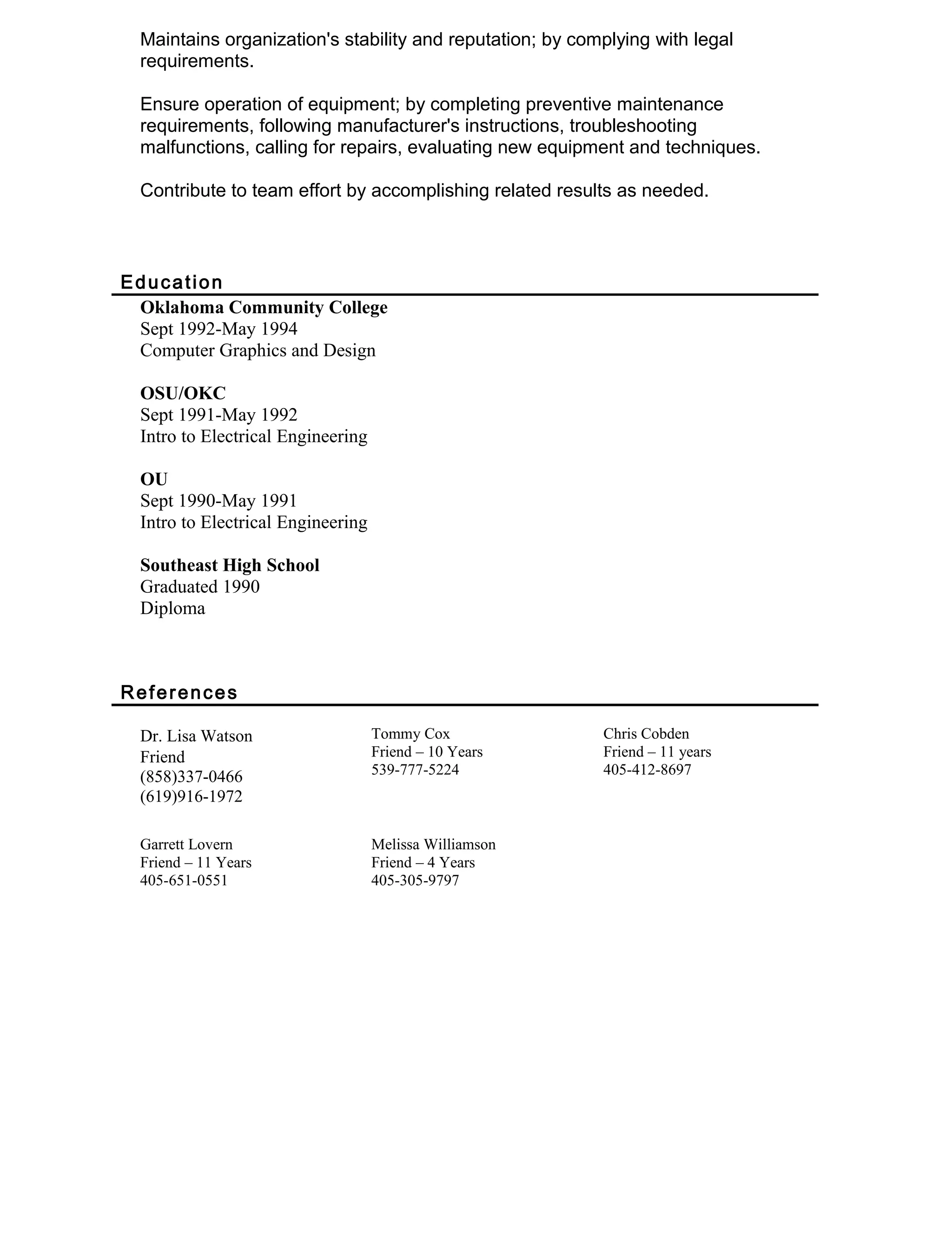 Francis Diaz Resume | DOC