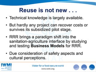 A Business Model Approach to Resource Recovery and Reuse | PDF