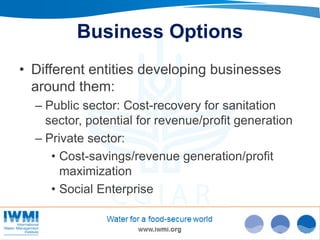 A Business Model Approach to Resource Recovery and Reuse | PDF