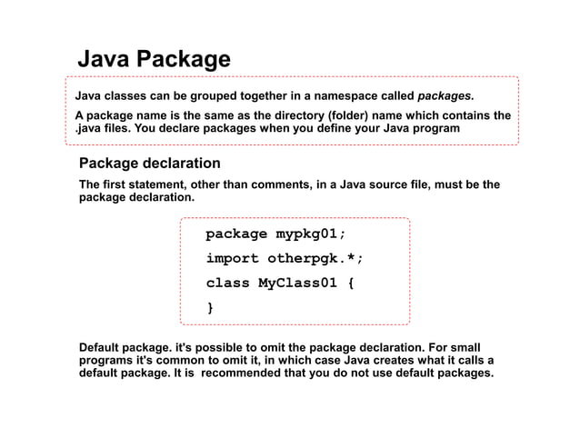 Java Programming 05 Access Control In Java Pdf Programming Languages Computing