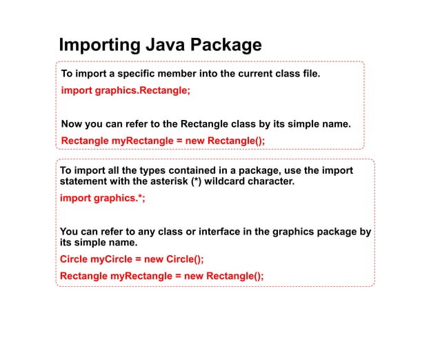 Java Programming 05 Access Control In Java Pdf Programming Languages Computing