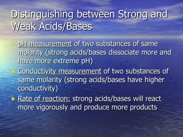 Strong/Weak_Acid/Base | PPT Strong/Weak_Acid/Base | PPT
