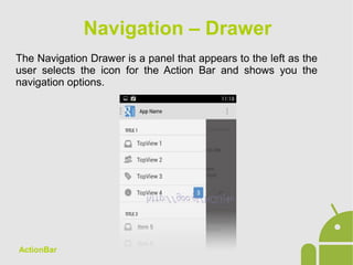 Android App Development - 05 Action bar | ODP