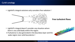 05 Aeroacoustic analogies vibration study | PDF
