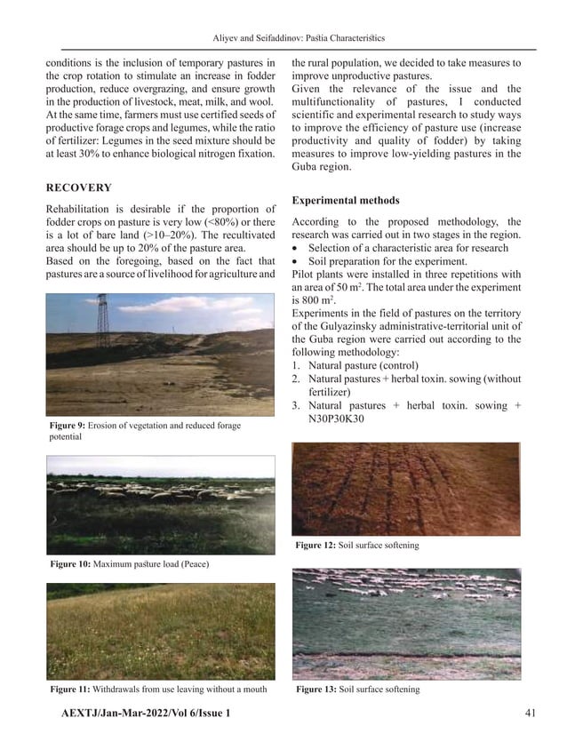 Pastia Characteristics and Improved Use Efficiency | PDF