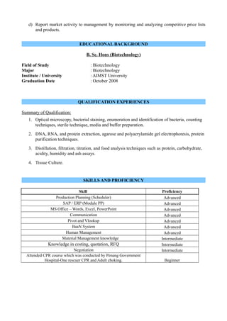 Resume - Geetha | DOC