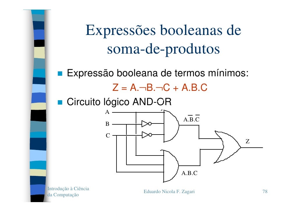 ICC-05 Álgebra Booleana