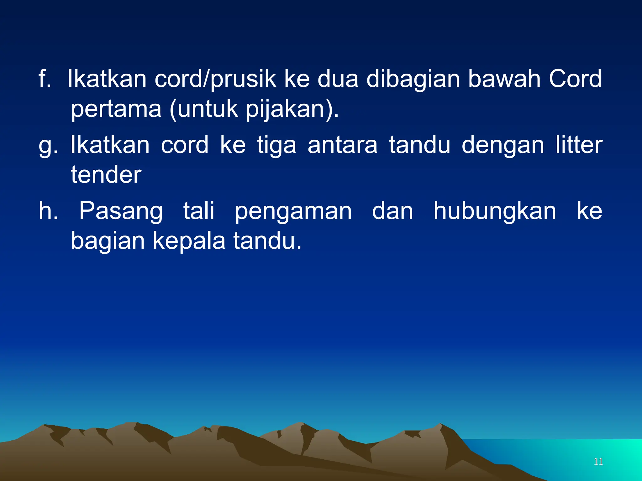 05A LOWERING DAN LIFTING SYSTEM VERTICAL RESCUE | PPT