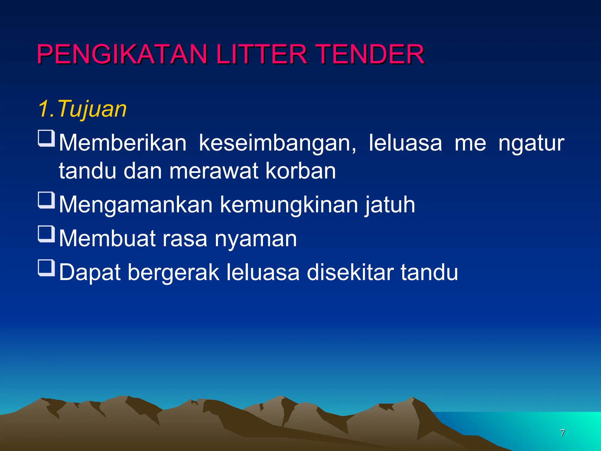 05A LOWERING DAN LIFTING SYSTEM VERTICAL RESCUE | PPT