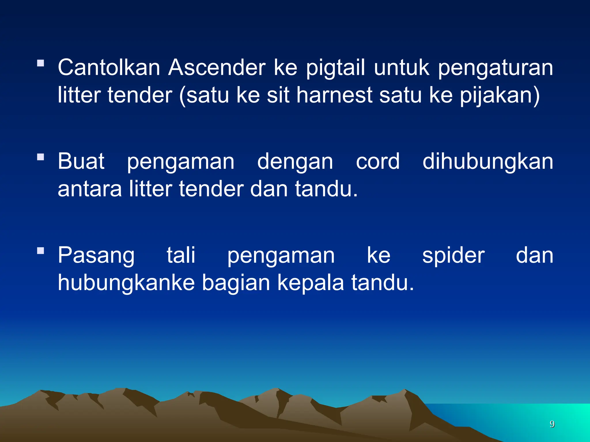 05A LOWERING DAN LIFTING SYSTEM VERTICAL RESCUE | PPT