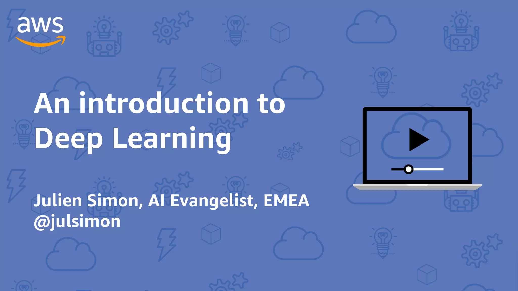 An introduction to Deep Learning | PPT