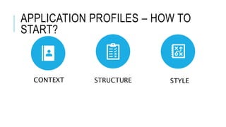 Application Profiles in RDA - Jenny Wright | PPTX