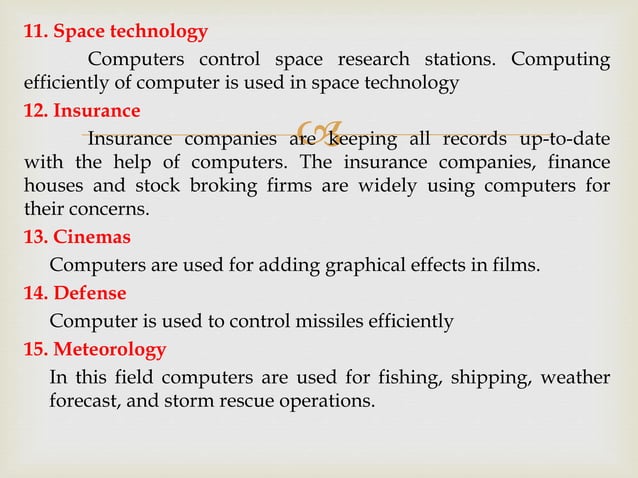 Areas Of Computer Application areas-of-computer-application