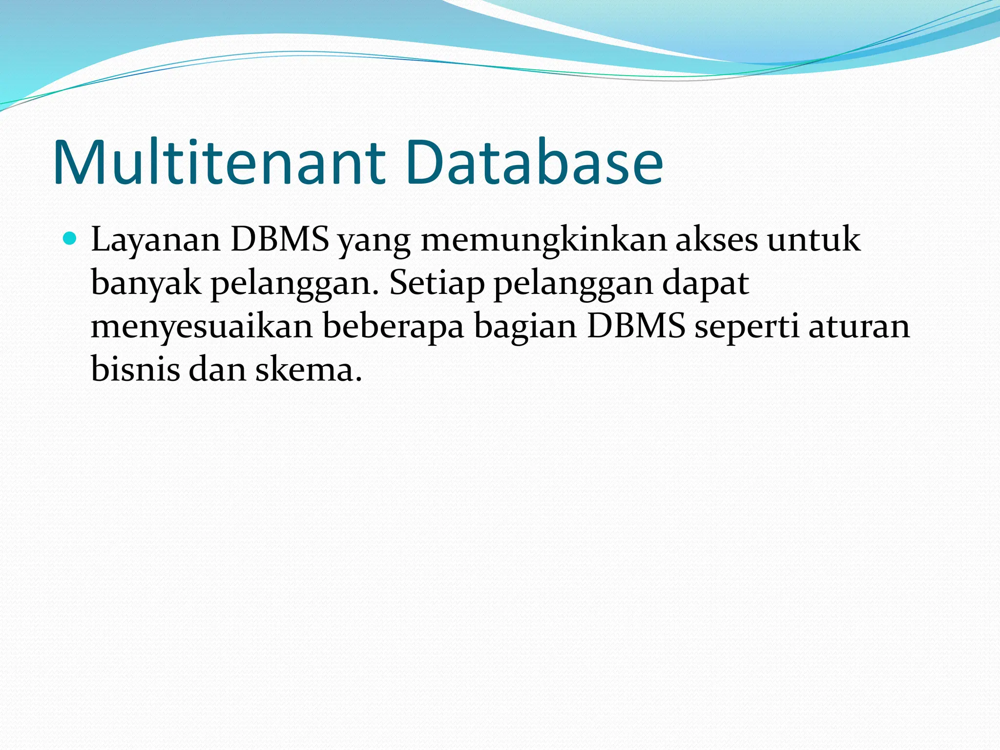 Materi Kuliah Sistem Informasi 05 Arsitektur Data dalam Sistem ...