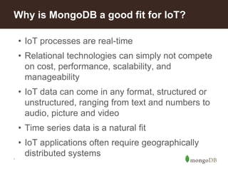 MongoDB IoT City Tour EINDHOVEN: Managing the Database Complexity | PPTX