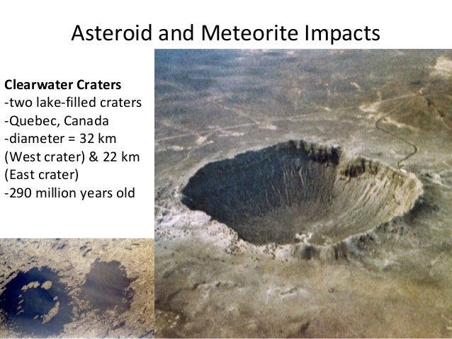 Asteroid That Hit Yucatan The Site Of Impact From The Asteroid That