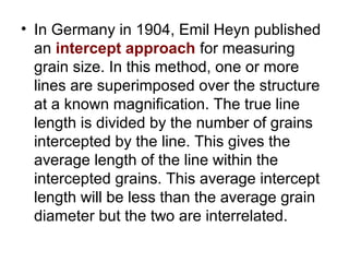 05 astm grain size measurements | PPT