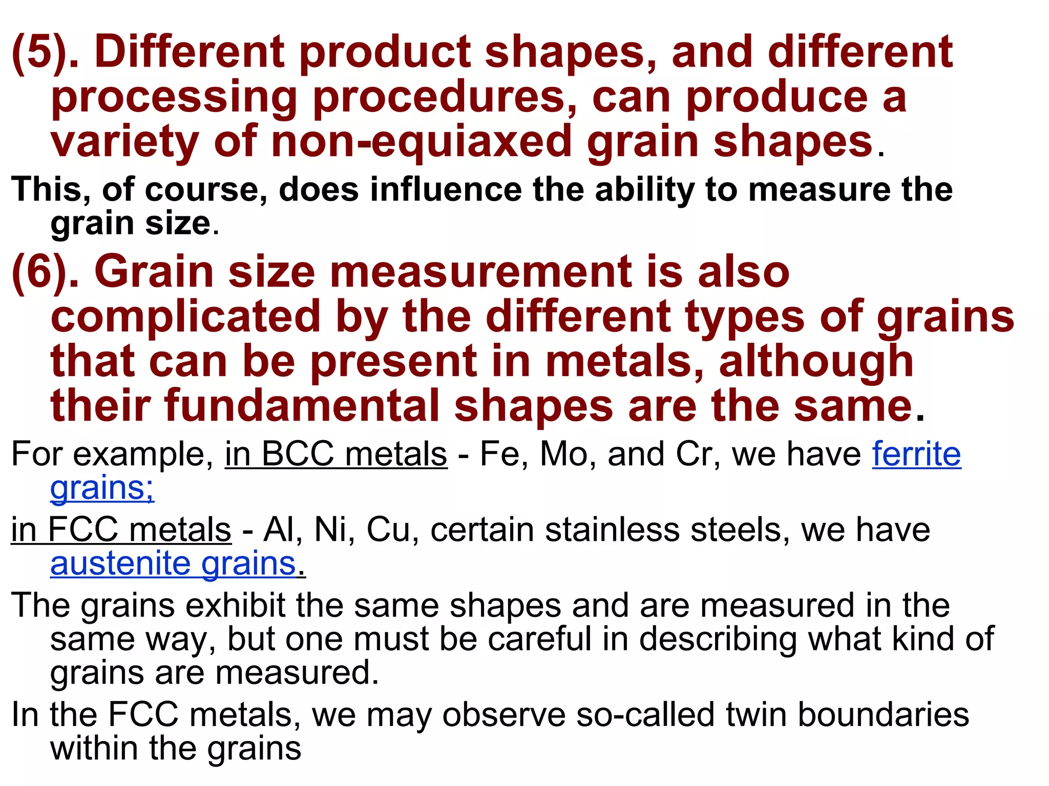 05 astm grain size measurements | PPT
