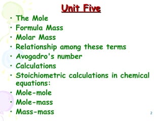 05a the mole | PPT