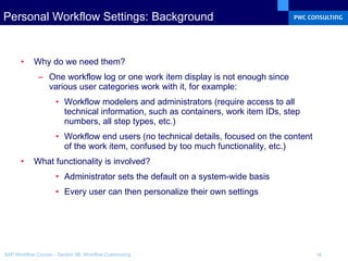05 b 01workflowcustomizing | PPT | Computer Software and Applications | Computing