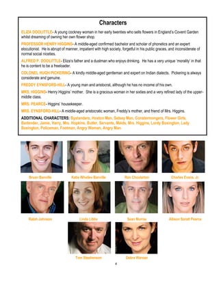 Teacher Study Guide- My Fair Lady | PDF